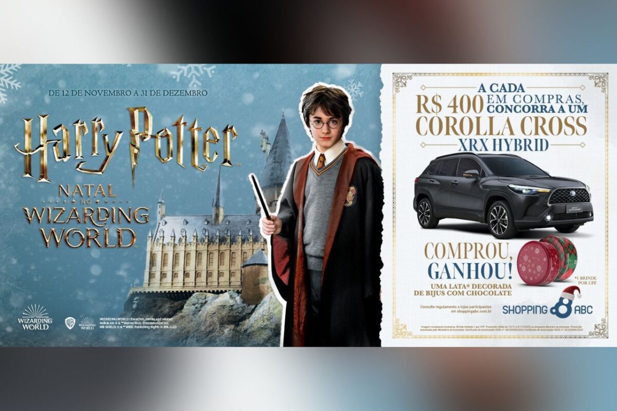 O Natal é mágico com Harry Potter no Shopping ABC - ABC Agora